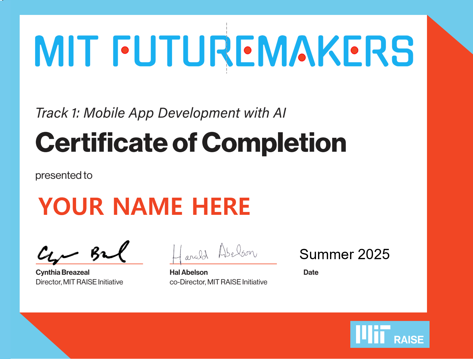 Tracks – MIT FutureMakers